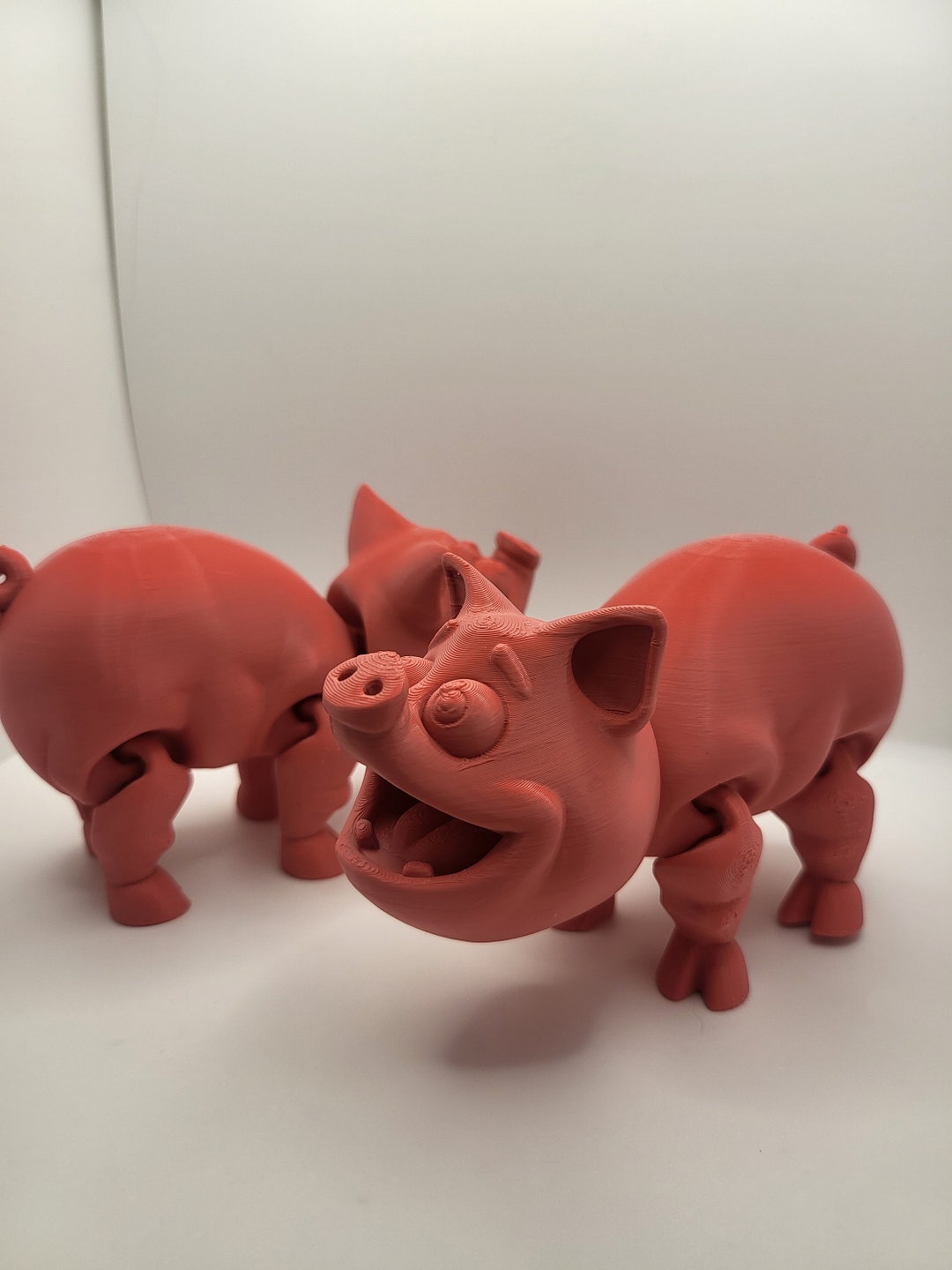 Pig Articulated 3D Print - Etsy