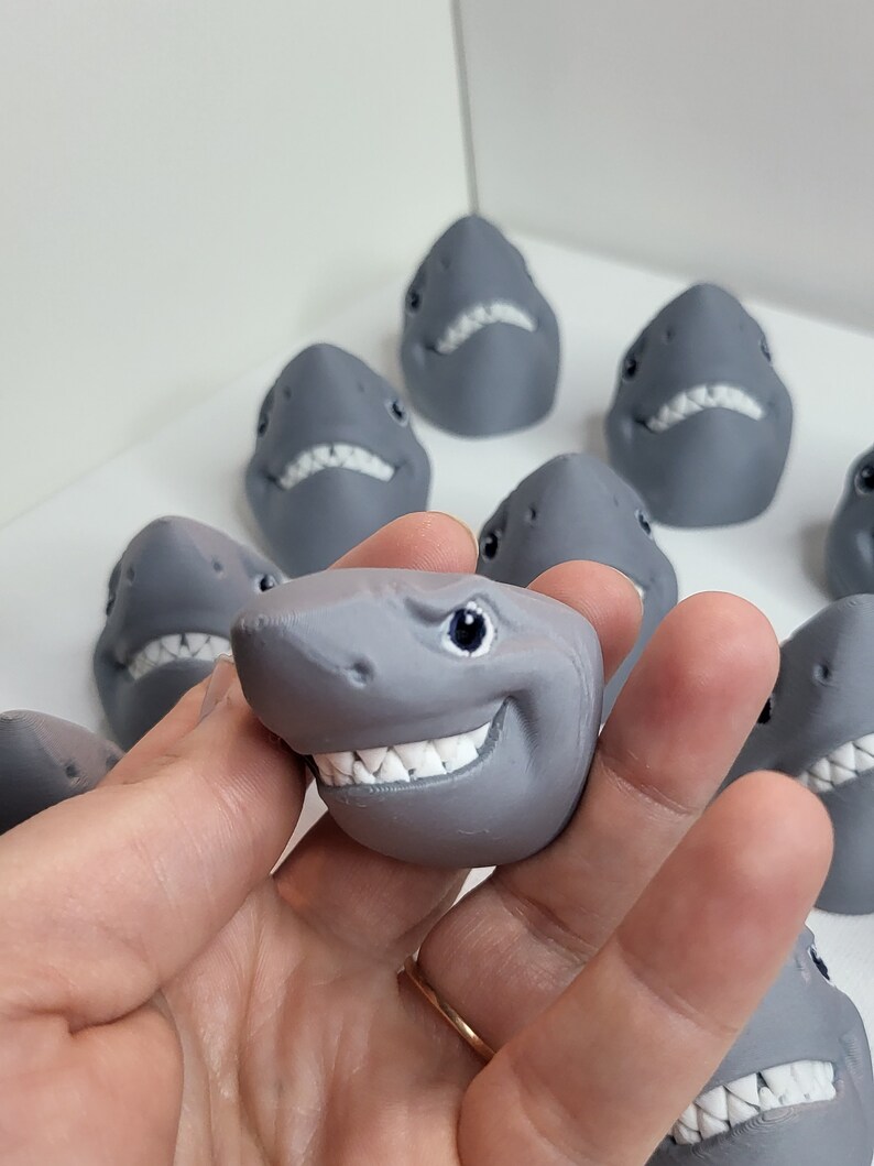 Great White Shark Magnet 3D Print - Etsy
