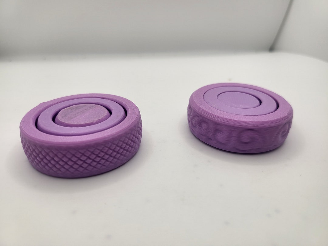 Gyro Fidget Spinner, Two Styles and Movement Types 3D Print - Etsy