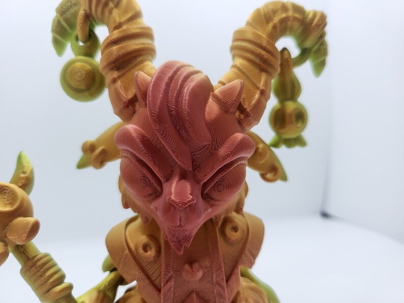 Hellspawn Goat Articulated 3D Print - Etsy
