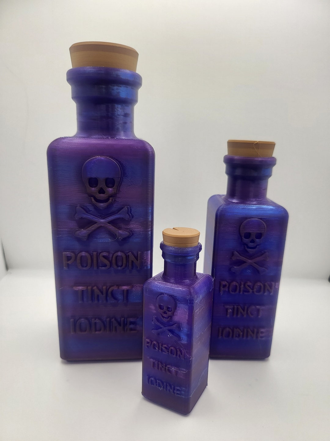 Poison Bottle Décor 3D Prints - Etsy