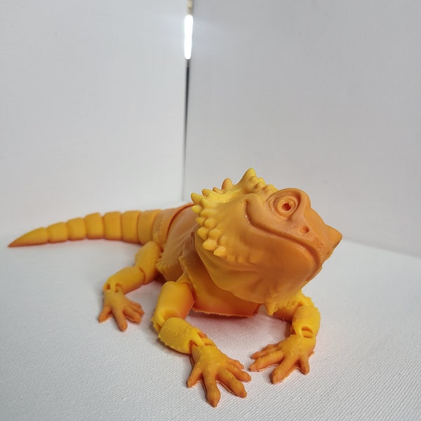 Bearded Dragon 3d Print File - Etsy