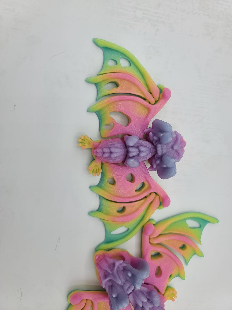 Skeleton Bat Articulated Flexi 3D Print - Etsy