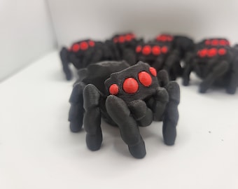 Tiny Jumping Spider 3D Printed Multicolor - Etsy
