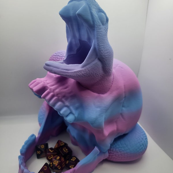 3d Printed Dice Tower Snake - Etsy