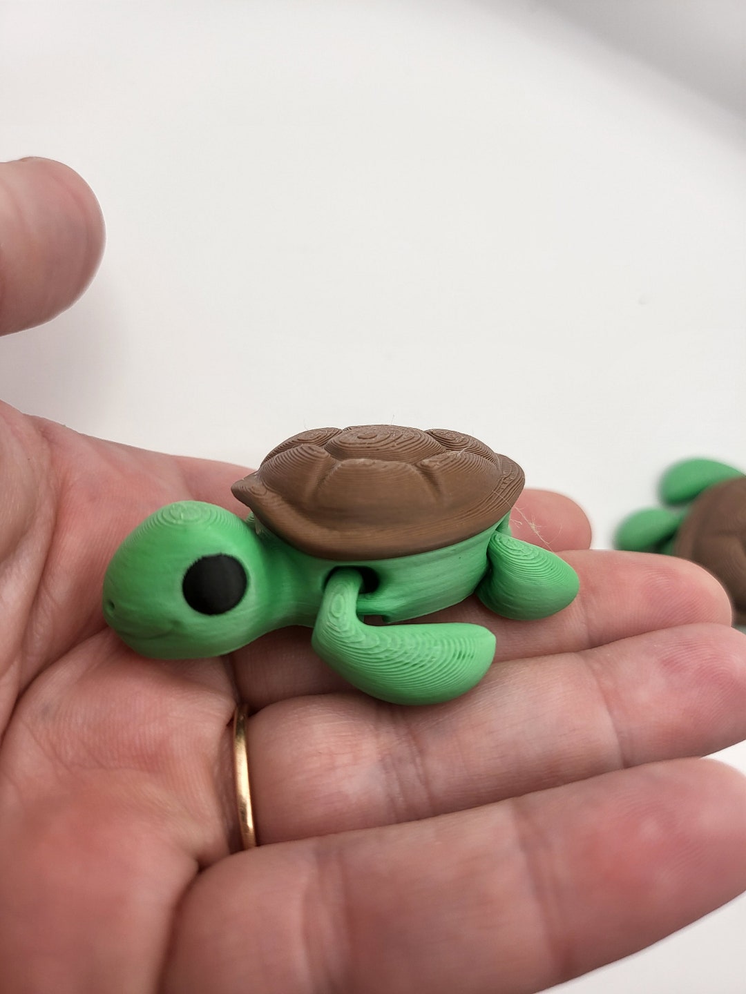 Tiny Sea Turtle Articulated 3D Print - Etsy