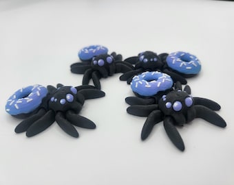 3D Articulated Jumping Spider | Donut Spider | Tiny Donut Spider Fidget Toy | Flexi Mini Donut ...