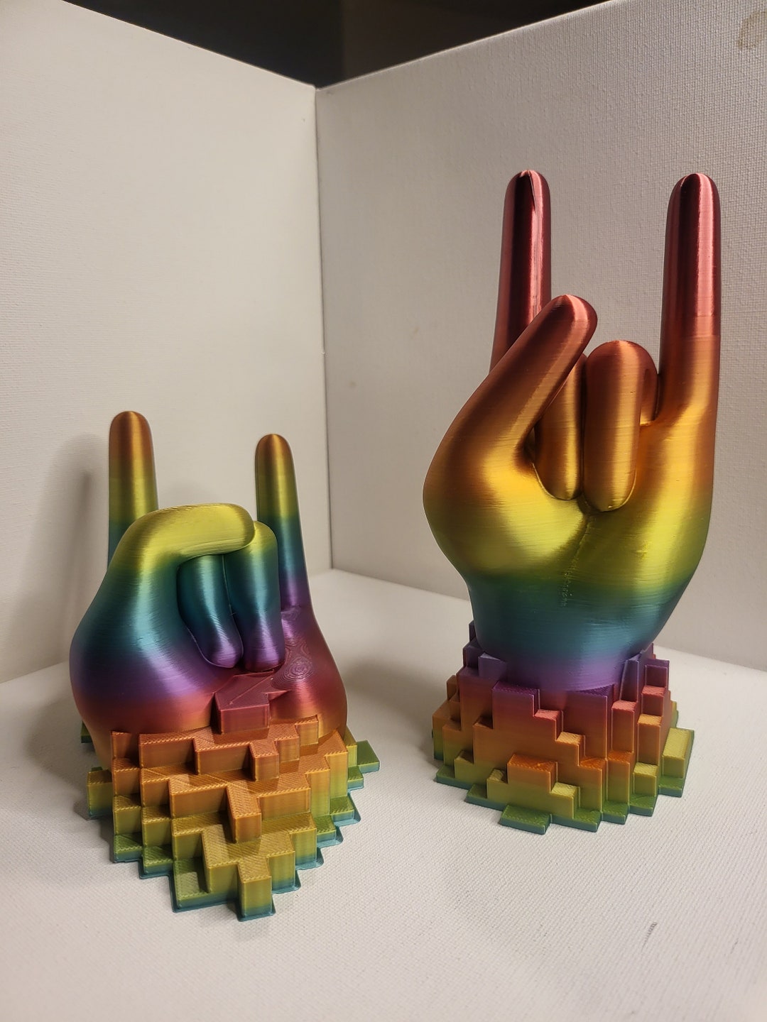 Rock Hand Controller Stand 3D Print - Etsy