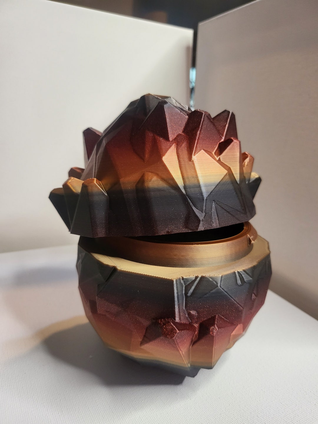 Crystal Dragon Egg 3D Print - Etsy