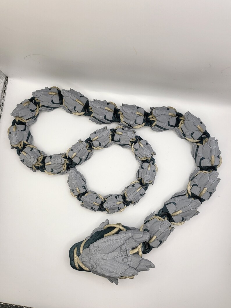 Cyborg Snake 3D Print - Etsy