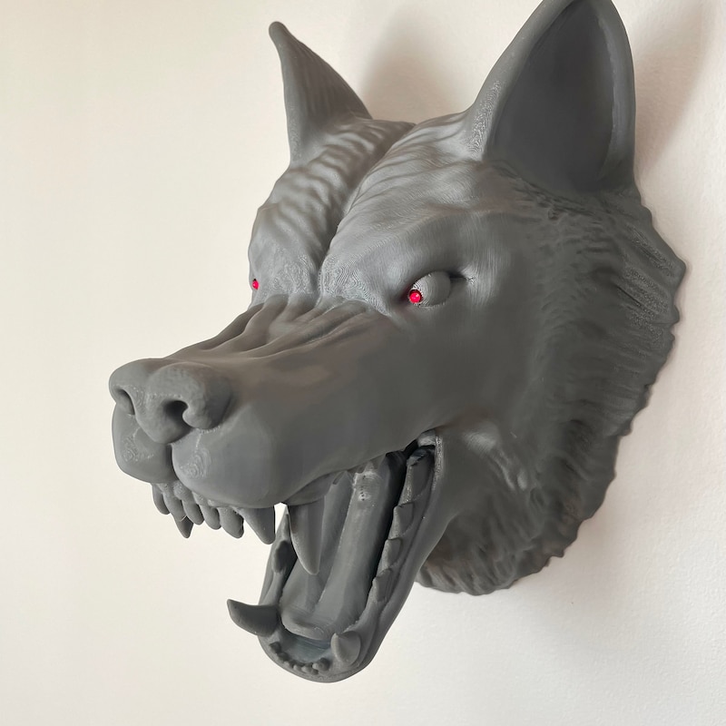 Wolf Head Wall Mount - Etsy