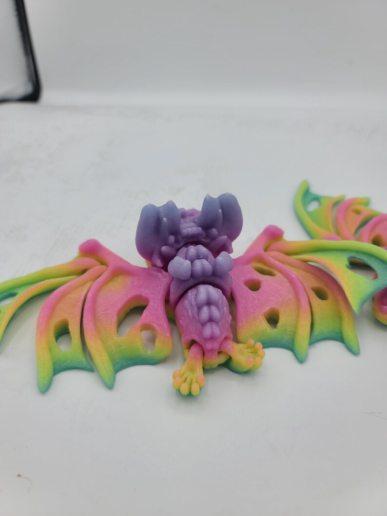 Skeleton Bat Articulated Flexi 3D Print - Etsy