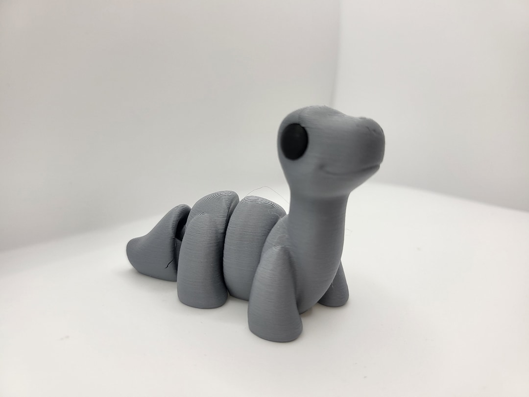 Baby Brontosaurus Dino Articulated 3D Print - Etsy
