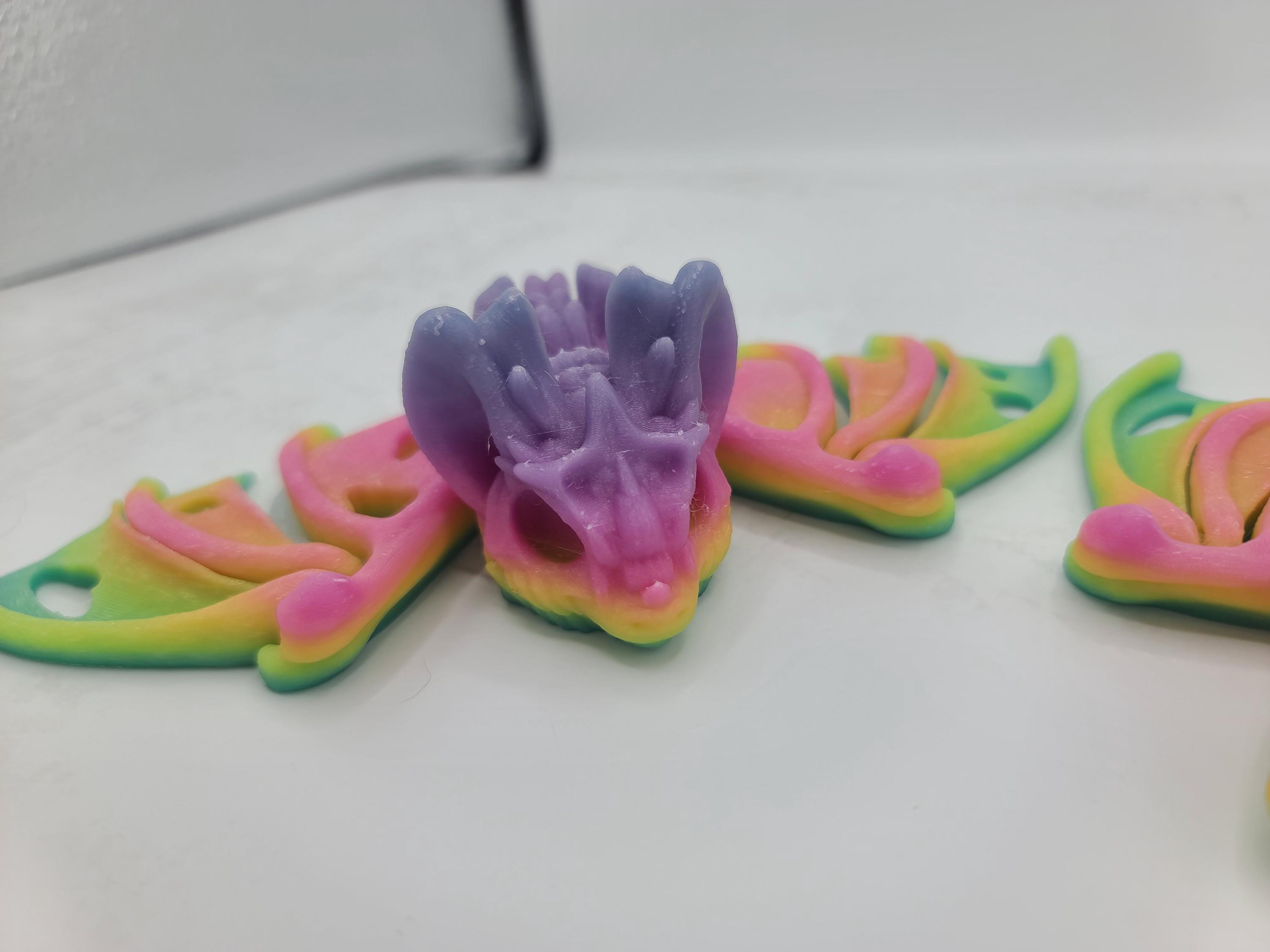 Skeleton Bat Articulated Flexi 3D Print - Etsy