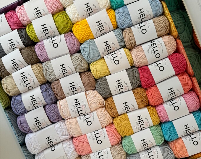 Punch Needle Yarn Box,handtufted Yarn, Begin to Punch Needle Yarn,punch ...