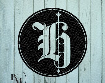 Monogram Letter H | Etsy