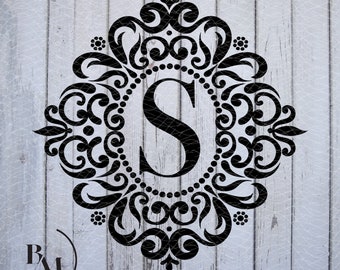 Monogram Letter S | Etsy