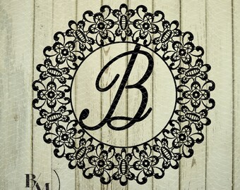 Fancy Letter B Svg - Etsy