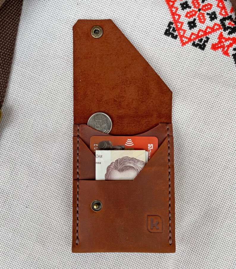 Handmade Leather Mini Phone Bag: iPhone 15 Pro MAX, Wallet & Keychain ...