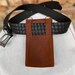 Handmade Leather Mini Phone Bag: iPhone 15 Pro MAX, Wallet & Keychain ...