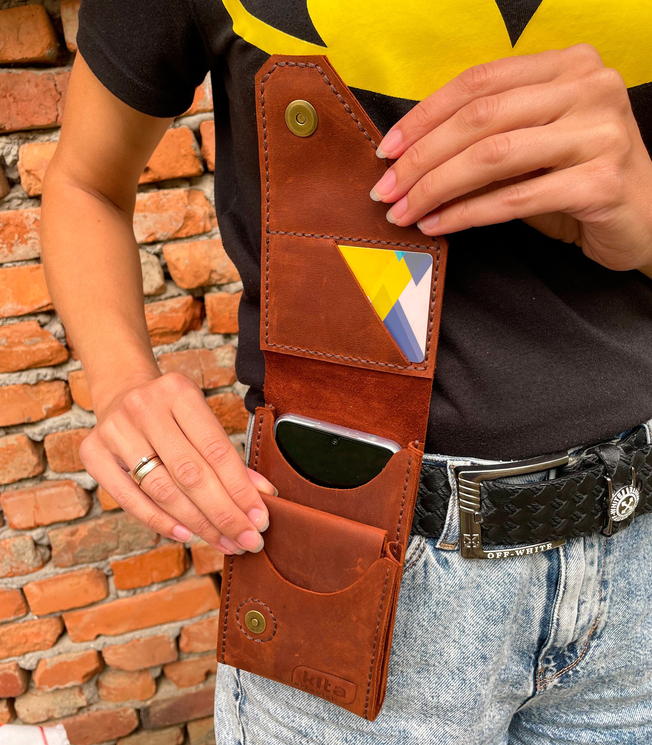 Mini Bag With Mini Wallet and Keychain. Suitable for iPhone 15 Pro MAX ...