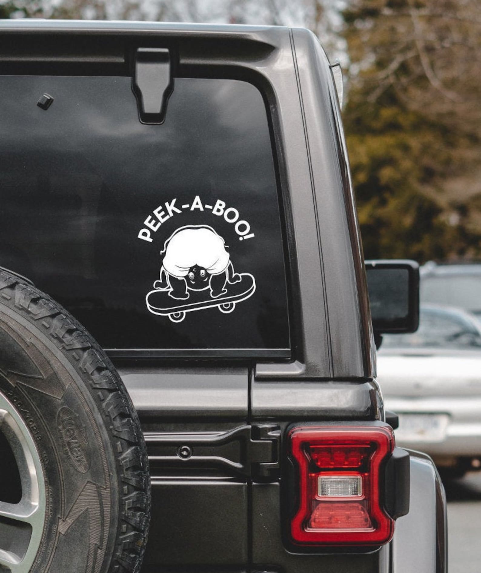 Car Sticker baby on Board, peek-a-boo Child on Board Children in Car ...