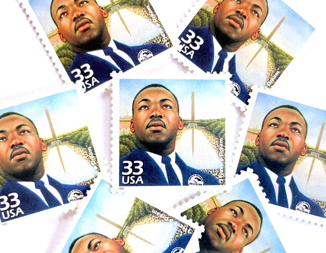 10 Vintage Unused I Have a Dream Stamps / Celebrate the Century 1960 ...