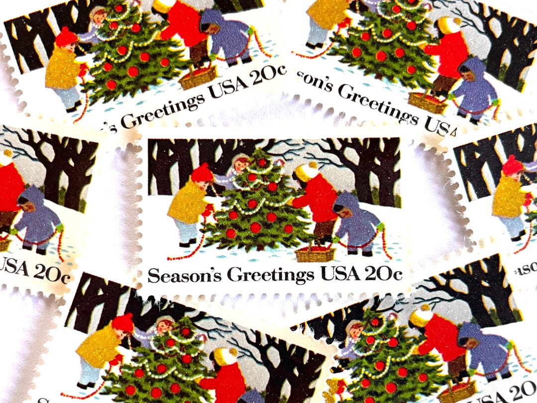 10 Vintage Unused Decorating the Christmas Tree Contemporary Christmas ...