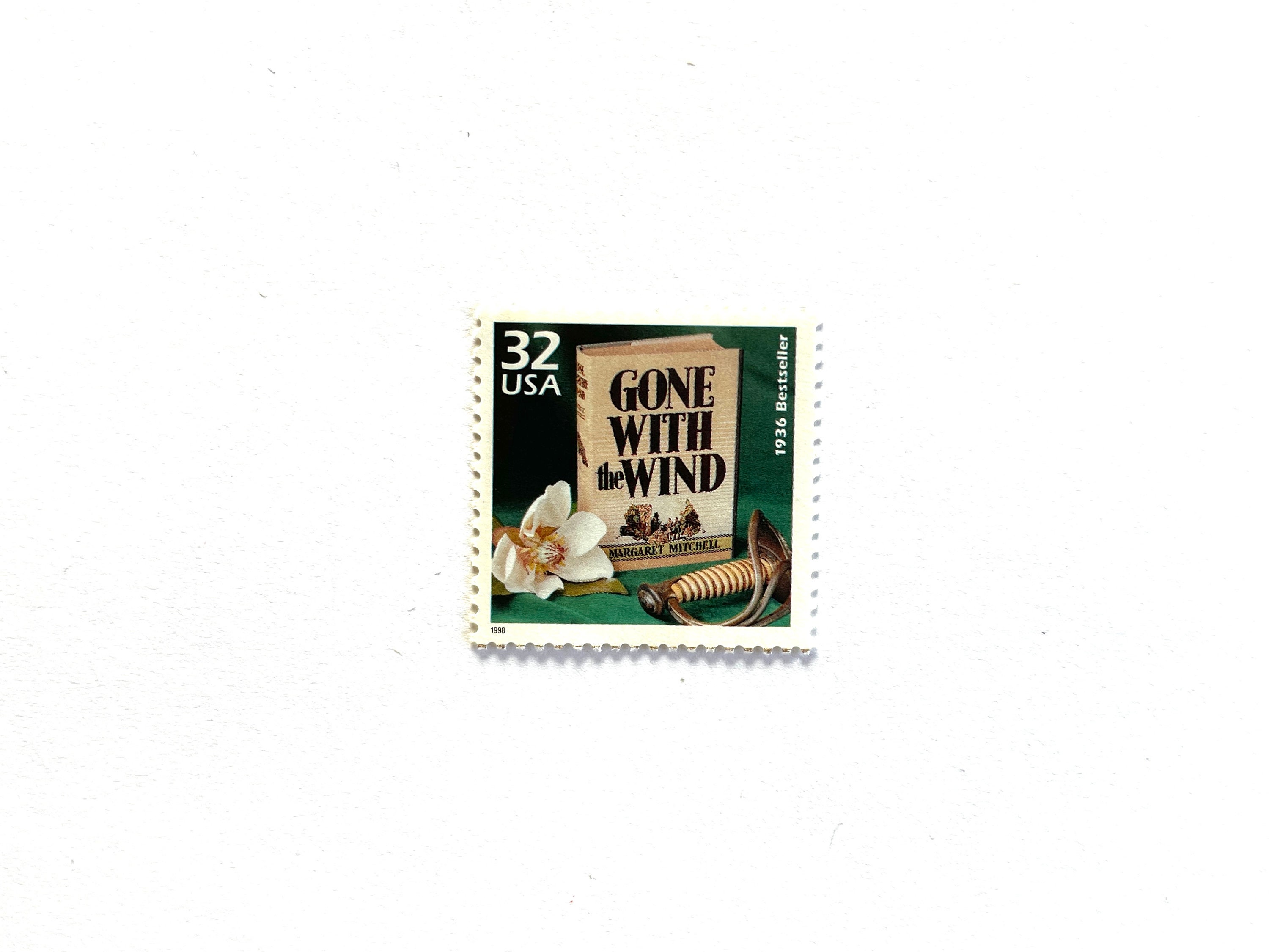 10 Vintage Unused Gone With the Wind Stamps / Celebrate the Century ...