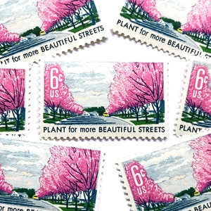 20 Vintage Unused Beautification of America Mail Stamps / Plant for ...