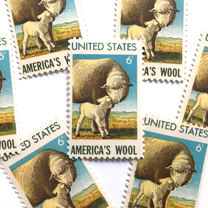 Sheep Stamp - Etsy