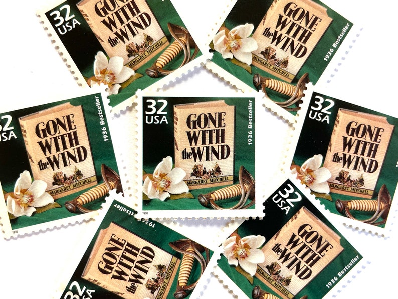 10 Vintage Unused Gone With the Wind Stamps / Celebrate the Century ...