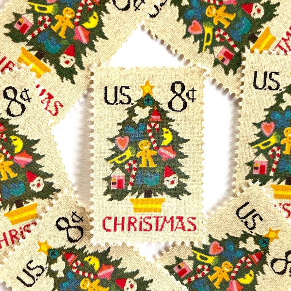 Christmas Tree Stamp - Etsy