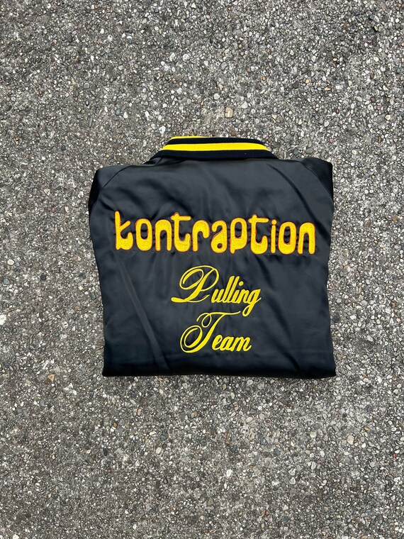 vintage 70s satin jacket - Gem