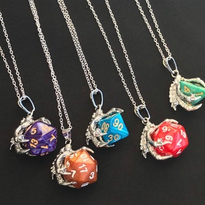 Dungeons and Dragons Dice D20, D12, D10, D8, D6, and D4 Silver Colored ...