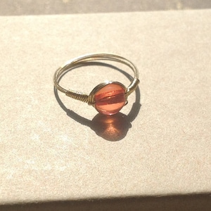 Wanda Maximoff/ Scarlet Witch Avengers Age of Ultron Gold Wire Ring ...