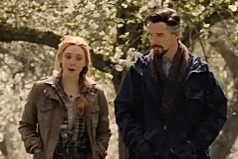 Wanda Maximoff/ Scarlet Witch Multiverse of Madness Gold Chain - Etsy