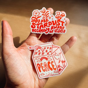You Are Stardust Sticker - Etsy