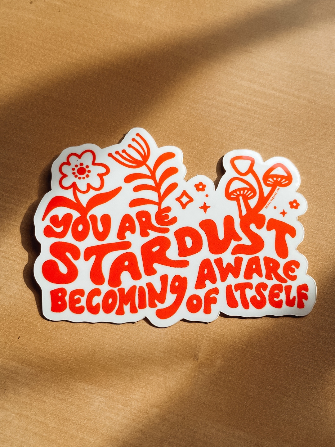 You Are Stardust Sticker - Etsy