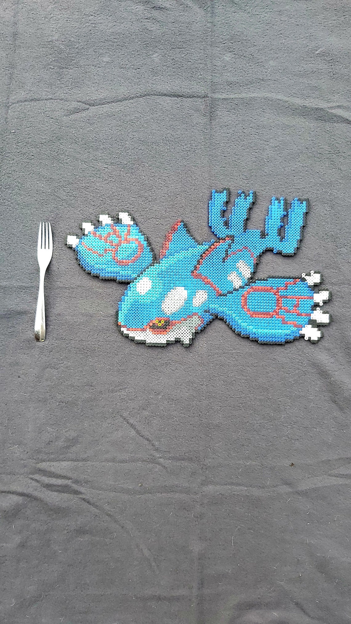 Kyogre Pixel Art Mural Decoration | Etsy