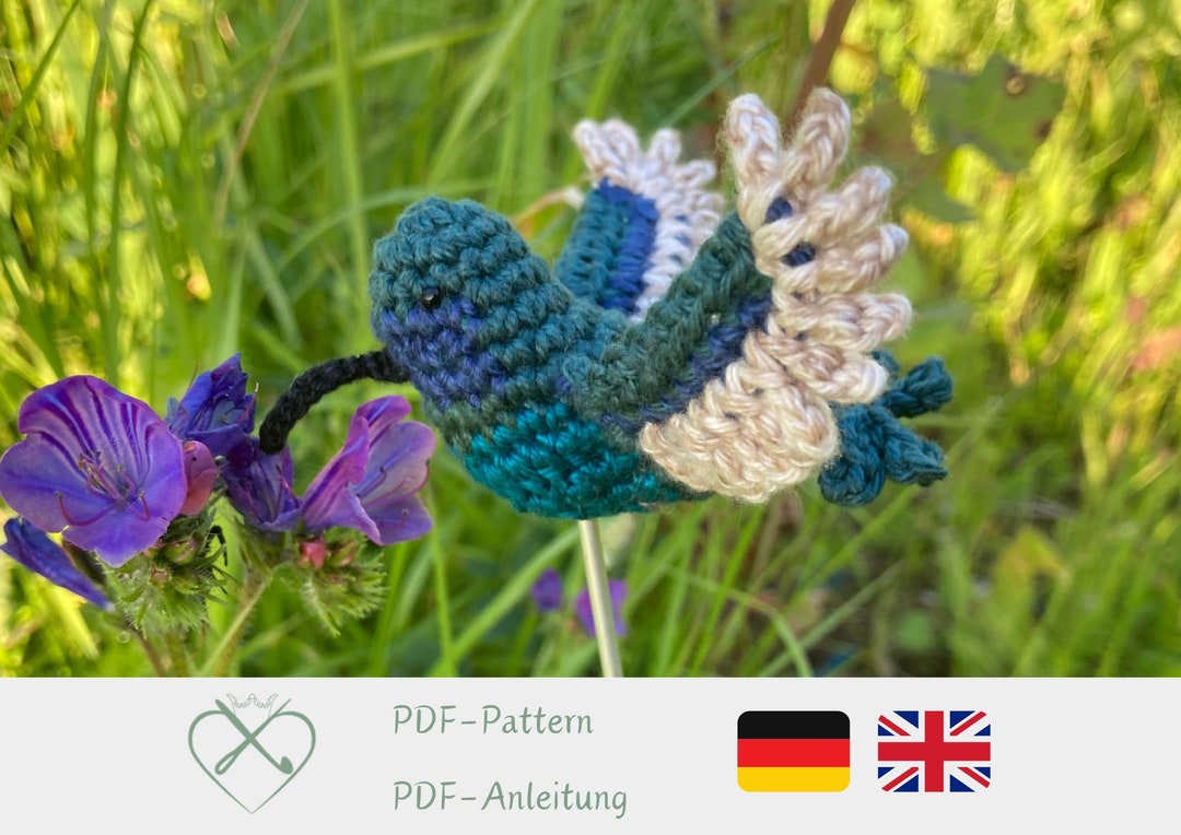 Barn Owl Miniature Crochet Pattern, Amigurumi Pattern Tiny Bird of Prey ...