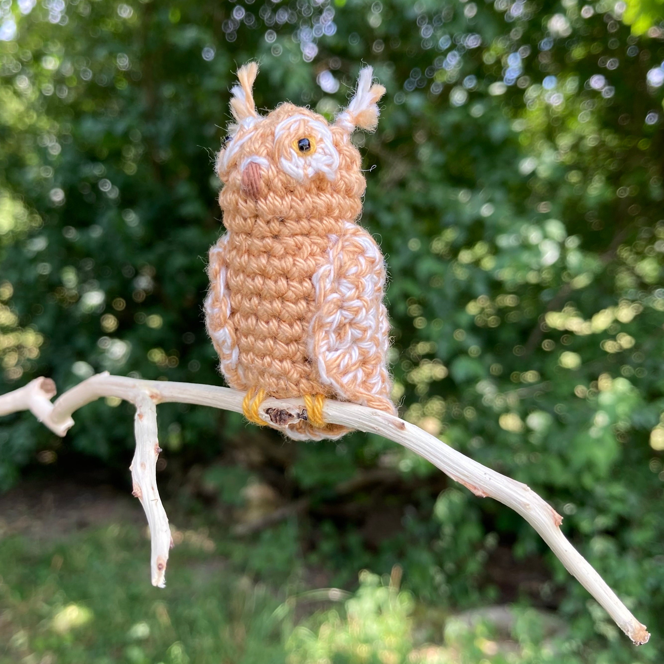Crochet Pattern Owl Luna Bundle of 2, Bird of Prey Amigurumi Pattern ...