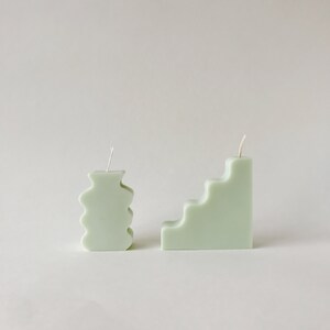 Steps Candle. Pastel Aesthetics Candles. Stairway Soy Wax Candle ...
