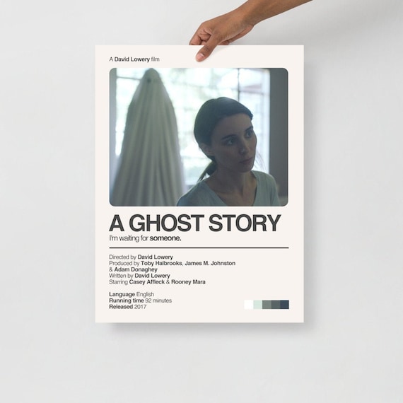 A GHOST STORY Movie Poster Rooney Mara Casey Affleck | Etsy
