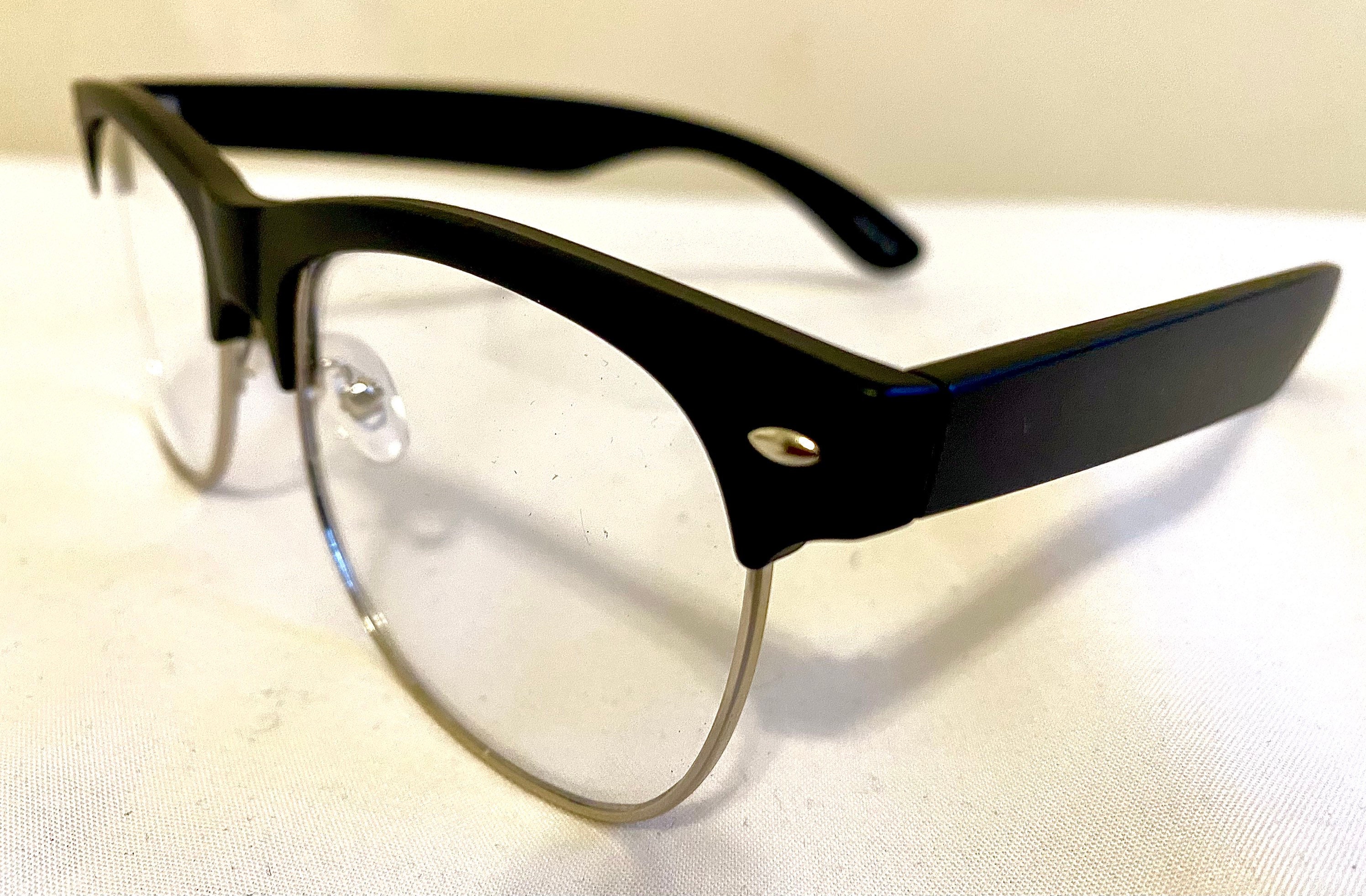 Malcolm X Browline 1950 Style Glasses - Etsy