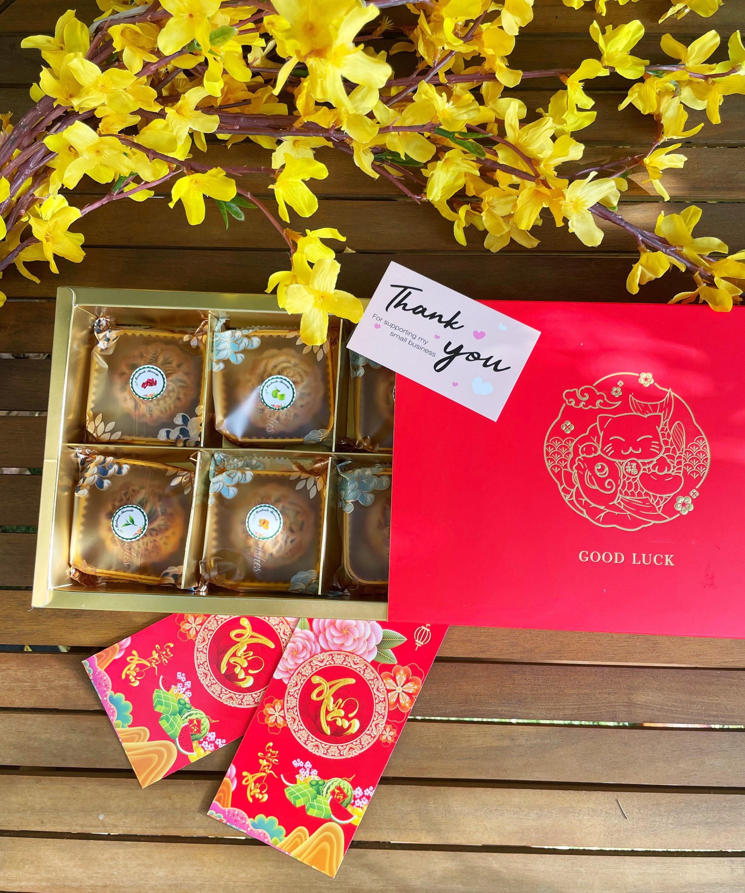 Mooncake - Traditional Mid-autumn Cake - Etsy