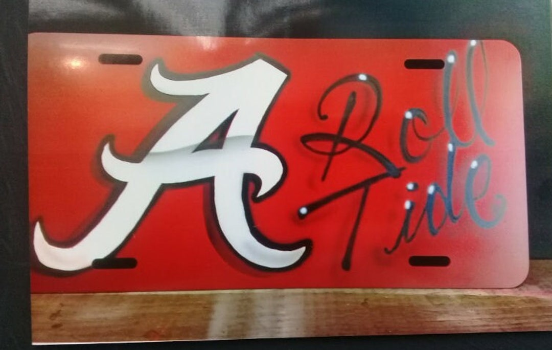 Simple Sports Logo License Plate, Custom License Plate, Name Tag ...