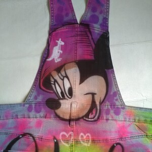 90s Airbrush Denim Overalls (you Provide the Overalls): Fully Covered ...