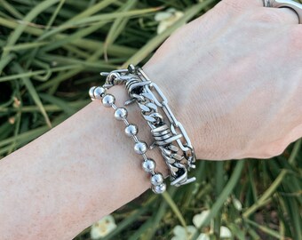 Barbed Wire Bracelet | Etsy