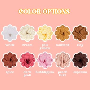 Daisy Coaster | Daisy Decor | Customizable Coasters | Crochet Flower ...